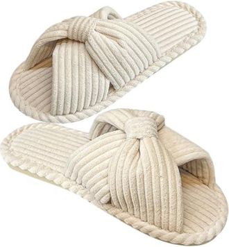 Garneck Fourrés Pour Femmes Pantoufles Peluche Moelleuses Pantoufles Intérieur Chaudes Et Confortables