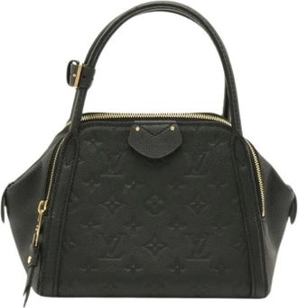 Louis Vuitton Sac &agrave; main en toile Pre-owned - Femme - Pre-owned - Noir - Taille: ONE Size