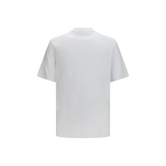 Brunello Cucinelli V-Neck Cotton T-Shirt - White