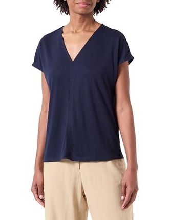 Vero Moda VMJOY LINNEN SS Col V TOPJRS Noos, Blazer Bleu Marine., M