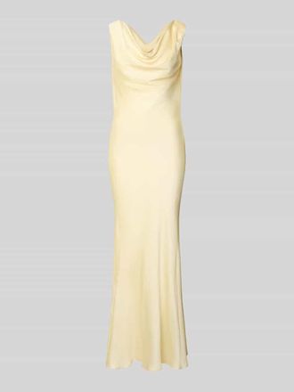 Swing Abendkleid mit Wasserfall-Ausschnitt