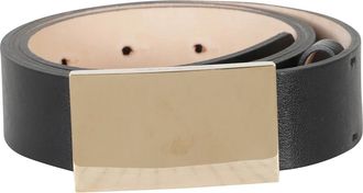 Victoria Beckham Ceinture Portofino Miroir Jumbo 3 cm - Femme - Accessoires - Noir - Taille: 80 CM