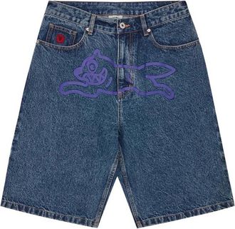 Icecream Icecream, Homme, Shorts, Bleu, Taille: W32 Running Dog Denim Shorts