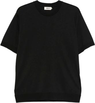 Altea Homme, Tops, Noir, Taille: L T-shirt col rond