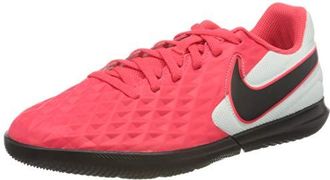Nike Nike Jr Legend 8 Club IC, Chaussure de Football Fille, Laser Crimson/Black-White, 37.5 EU