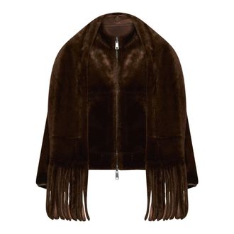 Urban Code Faux Fur & Shearling Vestes - Femme - Vestes - Brun - Taille: 40 FR