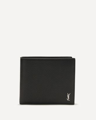 Saint Laurent Leather Wallet Male UNI