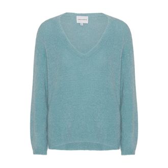 Americandreams Americandreams, Damen, Strickwaren, Blau, LGr&ouml;&szlig;e