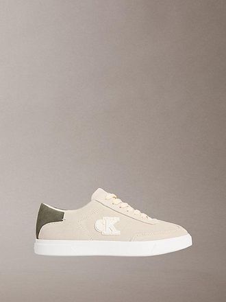 Calvin Klein Brooke - Sneakers Aus Wildleder Mit Charakteristischem Logo - Light Cashew/lichen Green - Damen - EU 35