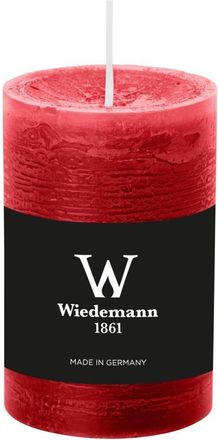 Wiedemann Marble Kerze durchgefärbt ASF, Wachs, Rubin, 9 x 5.8 cm, 208