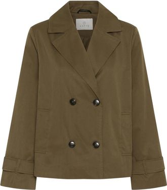 Kaffe KAjacklyn Coat - - Coats - Damen - Gr&uuml;n - M