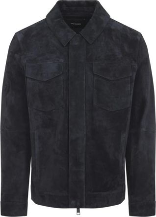 Yves Salomon Homme, Vestes, Bleu, Taille: XL Vestes