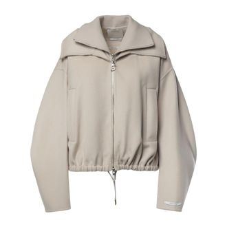 Sportmax Veste Bombe Emiro - Femme - Vestes - Beige - Taille: 34 FR