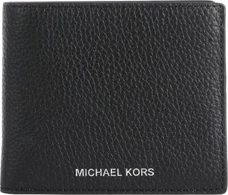 Michael Kors Homme, Accessoires, Noir, Taille: ONE Size Hudson Slim Billfold Wallet