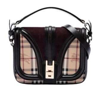 Burberry Pre-owned Brickfield Satchel - Femme - Pre-owned - Beige - Taille: ONE Size