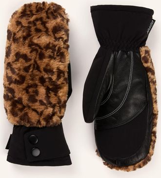 Ziener Skihandschuhe Katniss braun