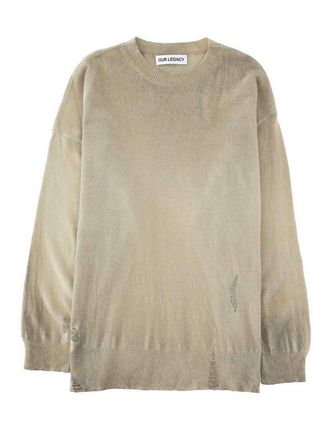 Our Legacy Pull Col Rond - Beige
