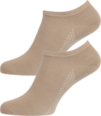 Nur Die Bambus Sneaker Socke 2er Pack Herren kaum sichtbar Bambussocken weich