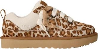 UGG Ugg, Femme, Chaussures, Multicolore, Taille: 37 EU Leopard Print Suede Lace-Up Baskets