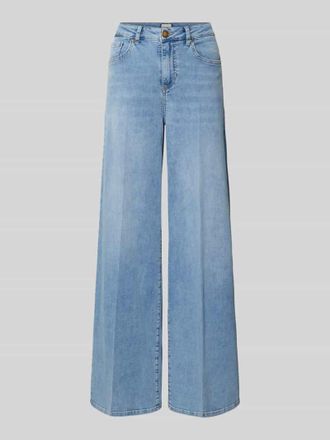 Seductive Wide Leg Jeans mit B&uuml;gelfalten Modell MAURY