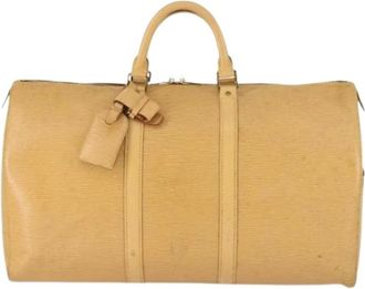 Louis Vuitton unisex, Pre-owned, Beige, Taille: ONE Size Sac Week-end Pre-owned