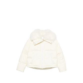 Yves Salomon Fur-trim Puffer Jacket
