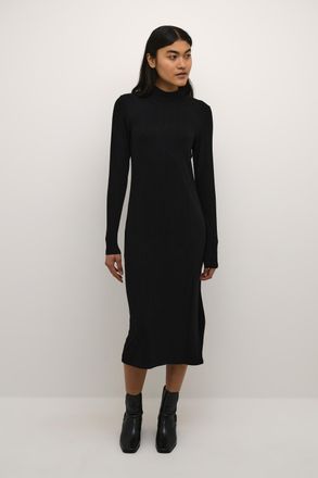Karen by Simonsen Jerseykleid Feminine Meteorite black