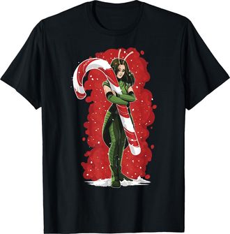 MARVEL Guardians of the Galaxy Holiday Special Mantis Cane T-Shirt
