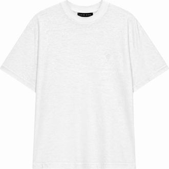 Anine Bing Femme, Tops, Blanc, Taille: 38 FR Cade Tee