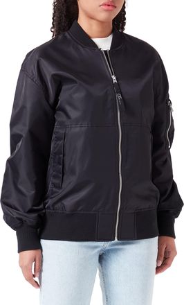 s.Oliver Q/S by s.Oliver Damen Jacke, Schwarz, S EU