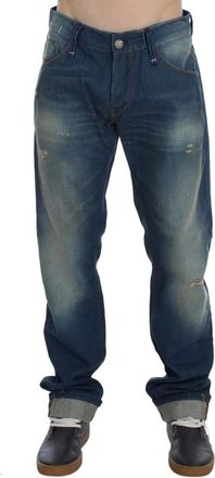 Acht Acht, Homme, Jeans, Bleu, Taille: W34 Jean Coupe Droite Classique