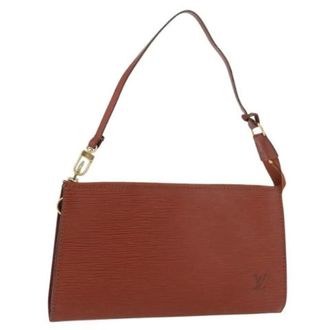 Louis Vuitton Sac bandouli&egrave;re vintage pr&eacute;-poss&eacute;d&eacute; - Femme - Pre-owned - Brun - Taille: ONE Size