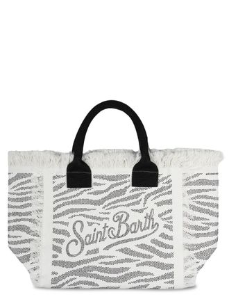MC2 Saint Barth Womens Handbag Vanity Canvas Multicolour Cotton Handbags Hand Bags