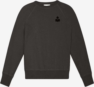 Isabel Marant Sweatshirt Milla - Femme - Noir D&eacute;lav&eacute; - Taille 34 - Marant &Eacute;toile