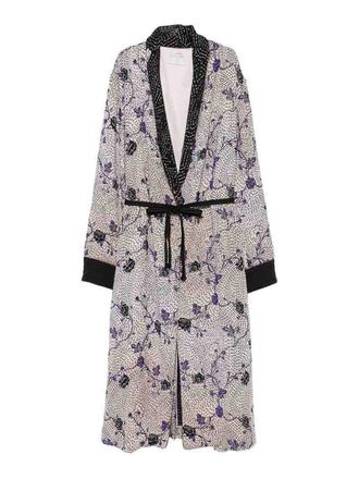 Forte_Forte Manteau Long - Bleu Fonc&eacute;