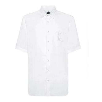 Billionaire Boys Club Chemise en lin Silver Cut - Homme - Chemises - Blanc - Taille: 2XL