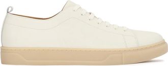 Kazar Homme, Chaussures, Blanc, Taille: 45 EU Leather Baskets