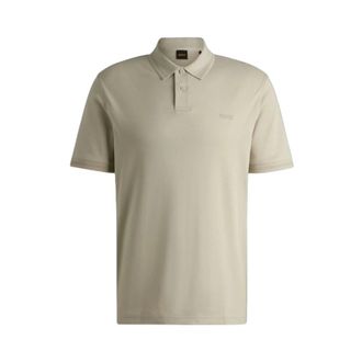 HUGO BOSS Pe Interlock Poloshirt - - Tops - Herren - Beige - M
