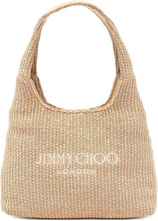Jimmy Choo London Sac Bandouli&egrave;re - Beige