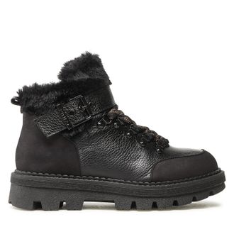 Pinko Schn&uuml;rstiefeletten Pinko Ortica Tronchetto AI 22-23 BLKS1 1H2131 A07H Schwarz
