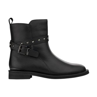Alma En Pena Flache Stiefeletten mit runder Spitze und ohne Verschluss - - Shoes - Damen - Schwarzk - 35 EU