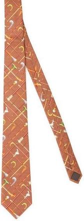 Dr&ocirc;le de Monsieur Cravate imprim&eacute;e en soie