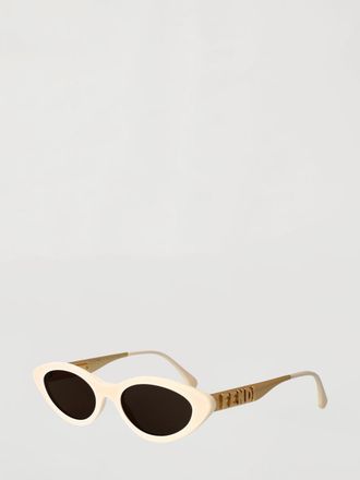 Fendi Lunettes De Soleil Femme couleur Blanc