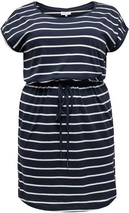 Only Carmakoma NOS CARAPRIL SS Knee Dress Stripe NOOS