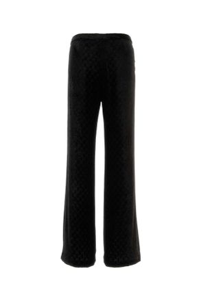 Gucci Stretch Velvet Trousers - Black