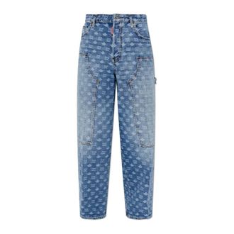 Dsquared2 Homme, Jeans, Bleu, Taille: S Jeans Monogramme