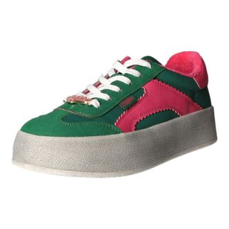 Buffalo Cajo - Grün/Pink Kunstleder Weite Normal, Schuhgröße 40