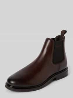 GANT Chelsea Boots aus Rindsleder mit Stretcheinsatz