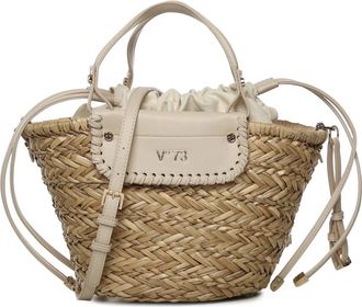V&deg; 73 Femme, Sacs, Beige, Taille: ONE Size Anna Bucket Bag