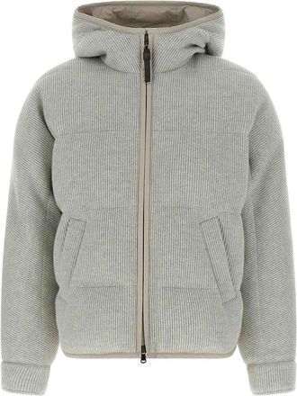 Brunello Cucinelli Daunenjacke - Silber